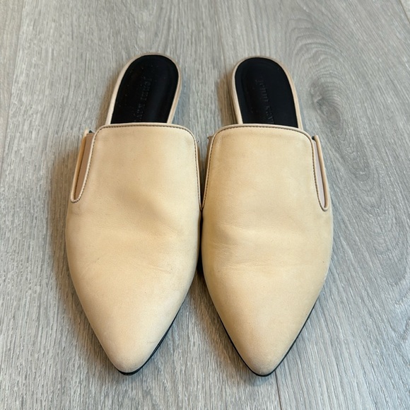 Jenni Kayne | Shoes | Jenni Kayne Nude Oiled Leather Mule Slides | Poshmark